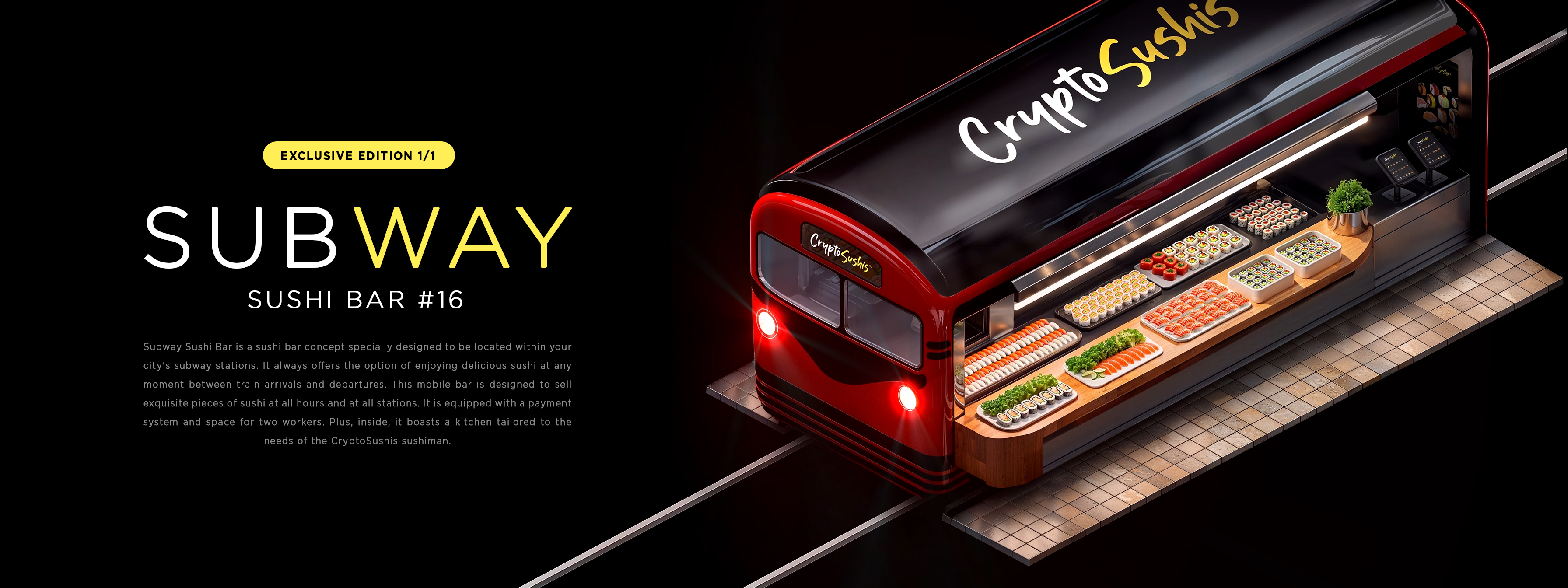 CryptoSushis Inc. - Subway Sushi Bar